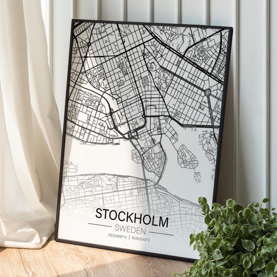 Custom Map Prints Any Location Framed City Print, City Map, Map Print ...