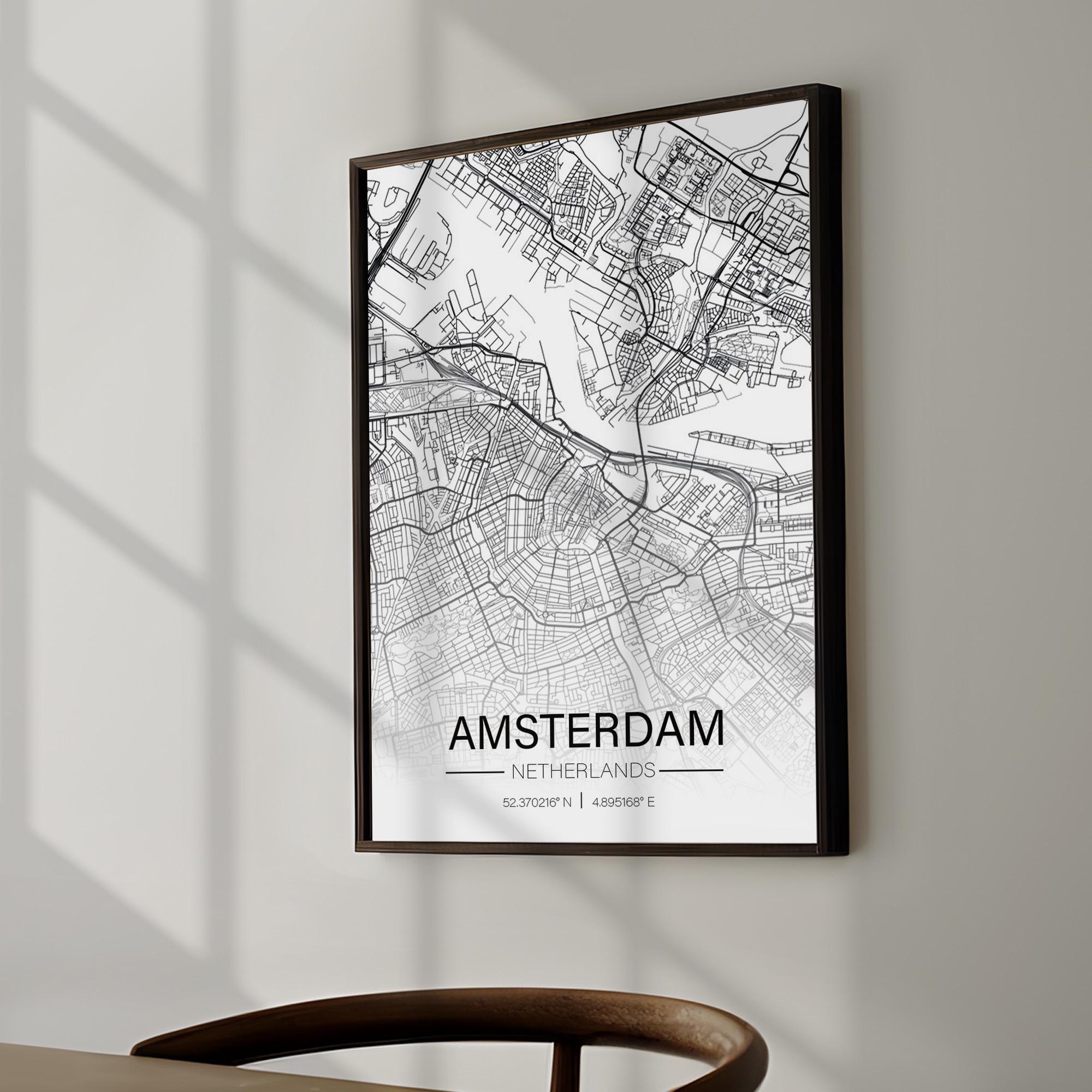 Custom Map Prints Any Location Framed City Print, City Map, Map Print ...