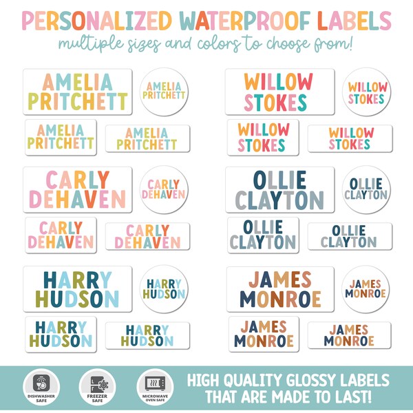 School Labels - Etsy