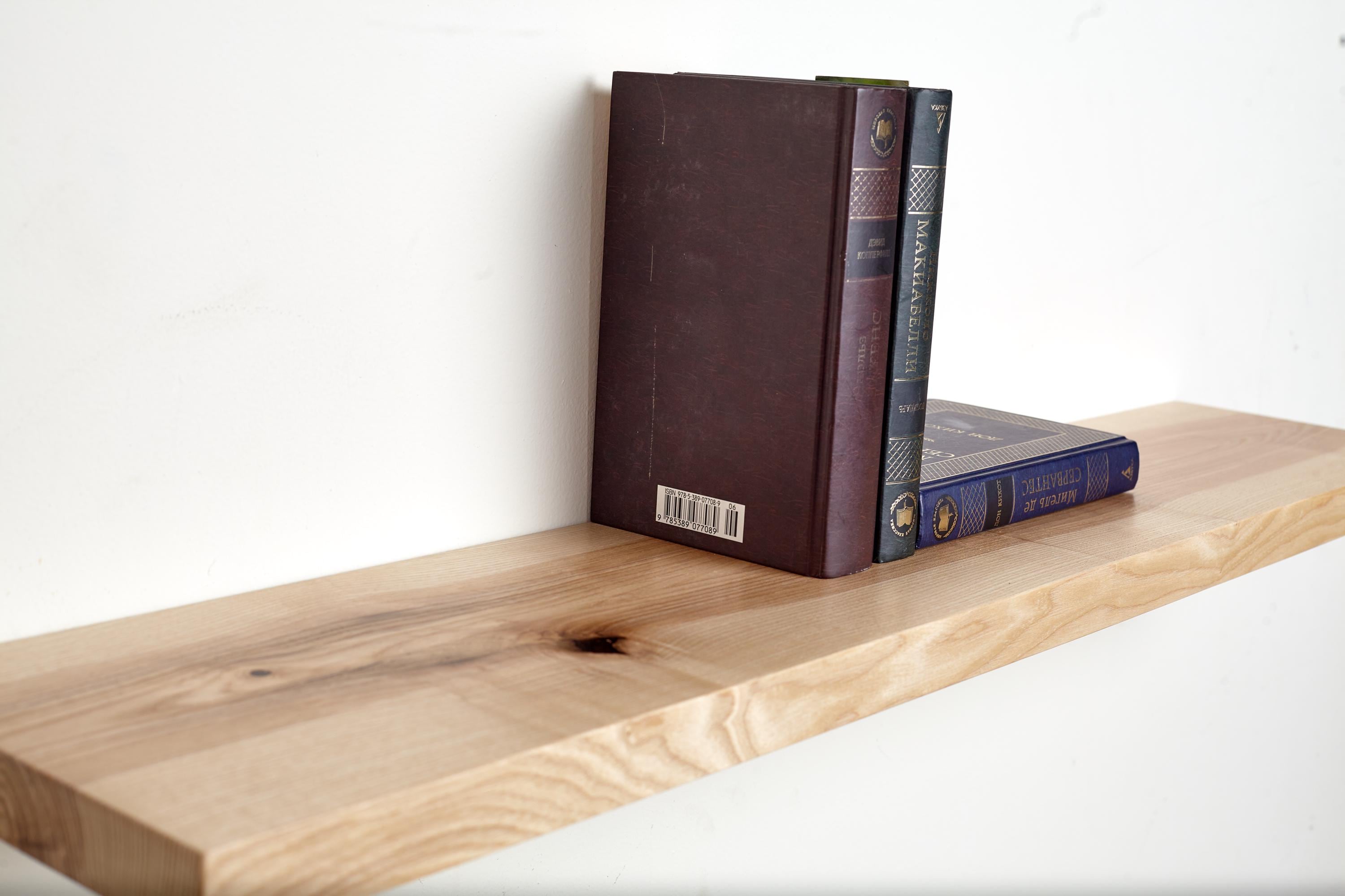 Ash Floating Shelves, Live Edge Ash Floating Shelves, Kitchen Shelves, Rustic Shelves, Modern ...