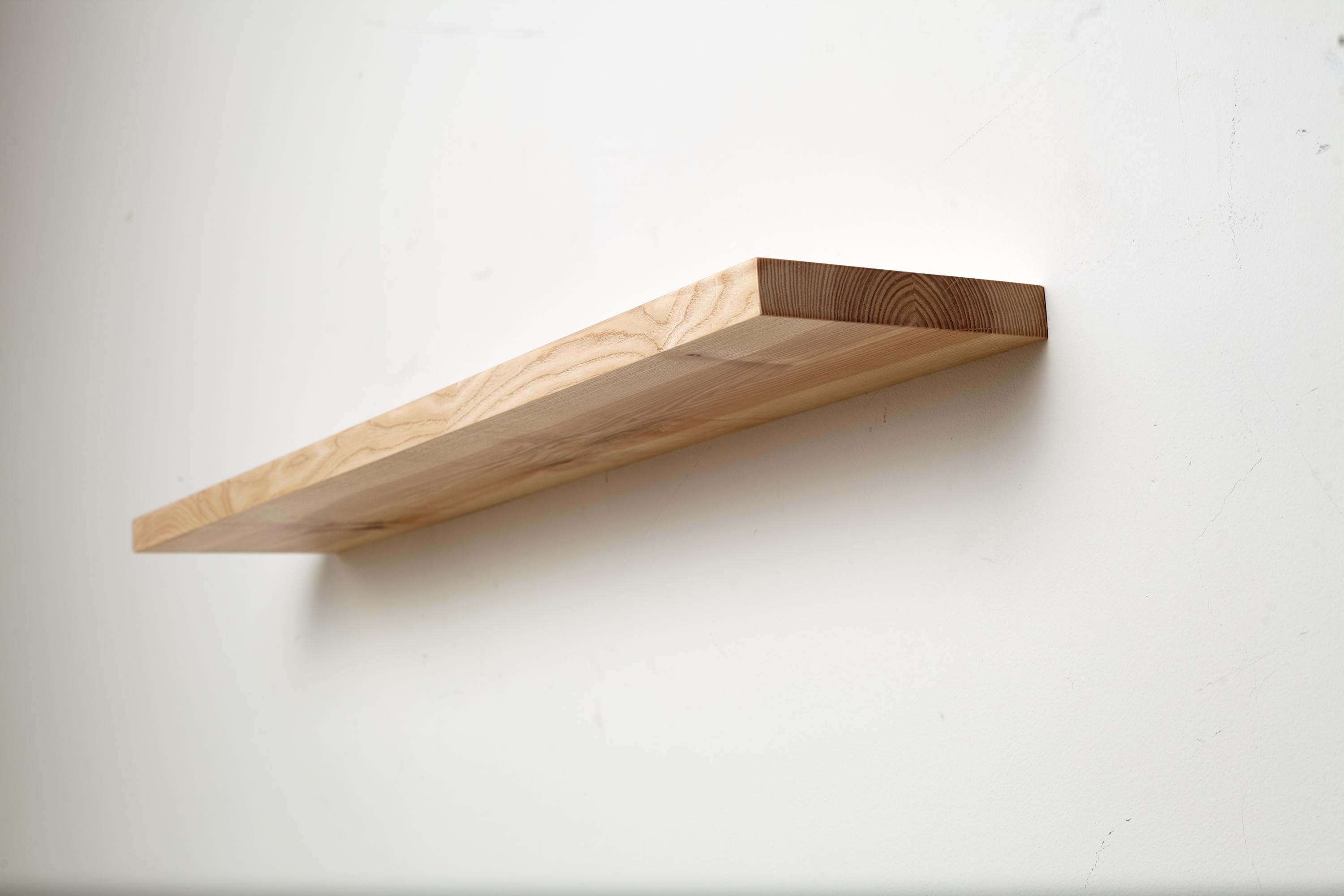 Ash Floating Shelves, Live Edge Ash Floating Shelves, Kitchen Shelves, Rustic Shelves, Modern ...