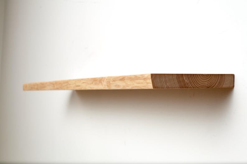 Floating Shelf, Ash Floating Shelves, Farmhouse Shelves, Entryway ...