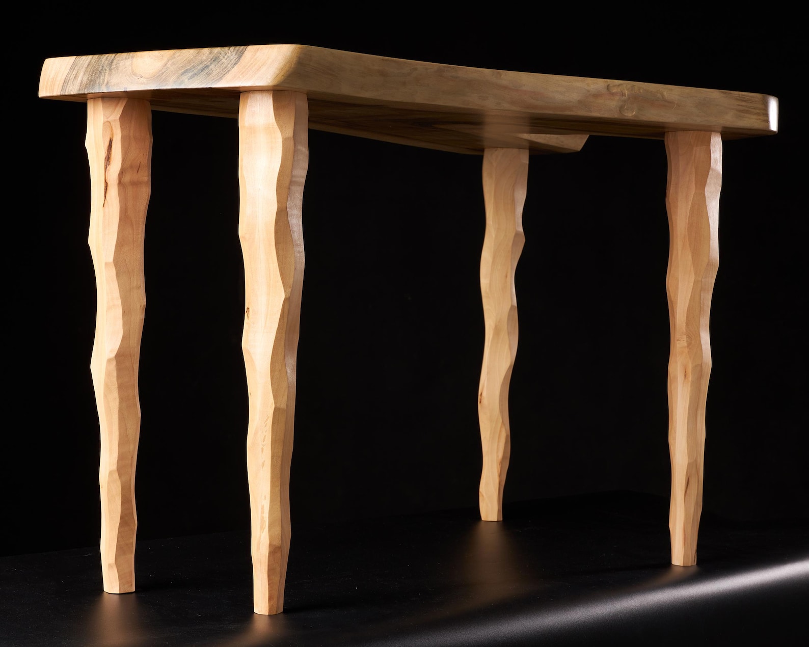 Handmade Wood Furniture Legs - Set of 4 - Rare Pear & Mulberry Wood - Etsy
