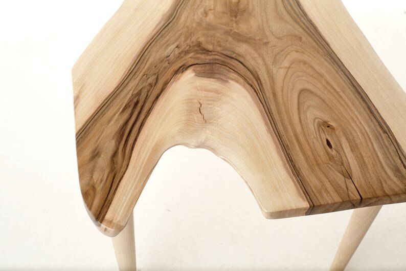 Solid Walnut Live Edge Bench Indoor, Walnut Wood Bench Entryway, Wooden Dining Bench, Live Edge ...