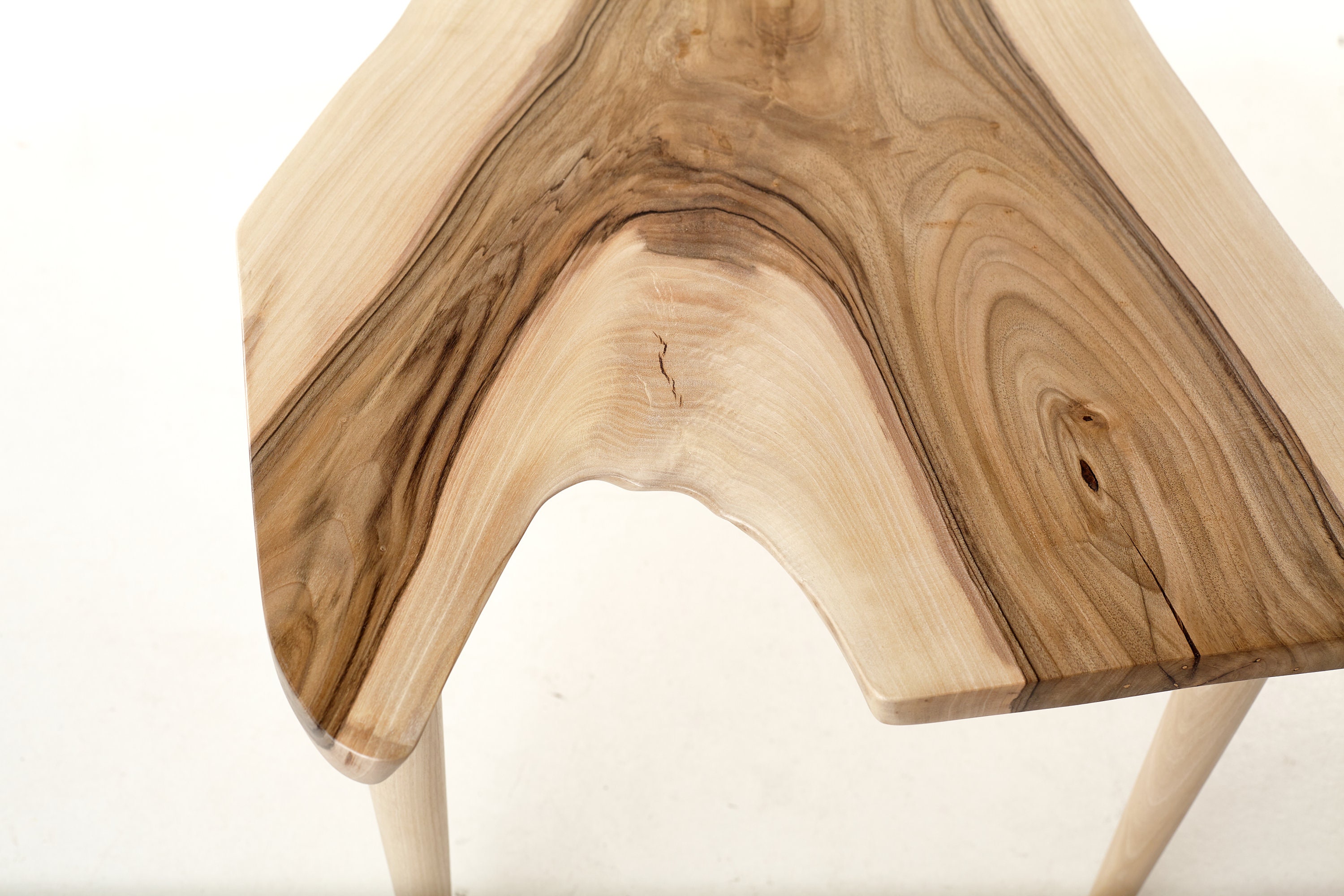 Solid Walnut Live Edge Bench Indoor, Walnut Wood Bench Entryway, Wooden ...