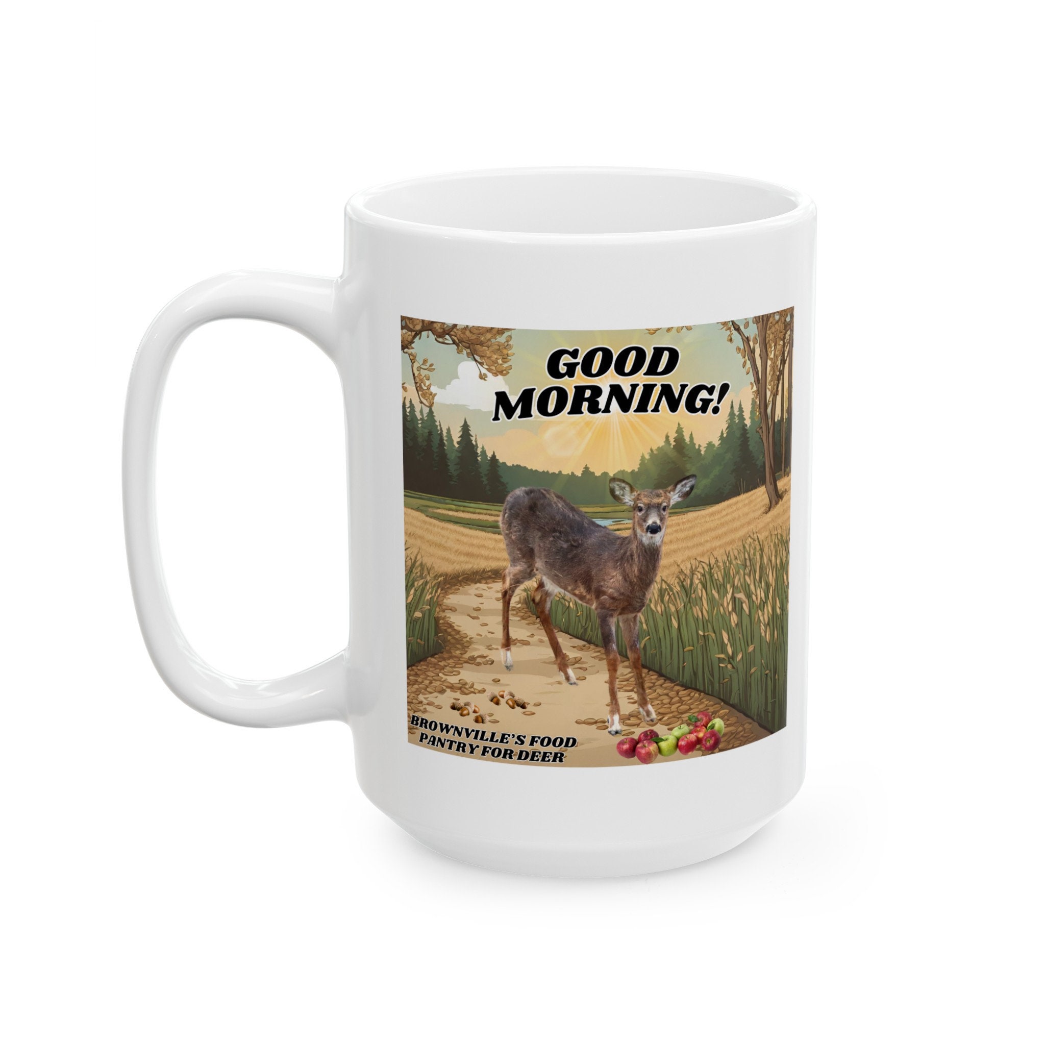 Good Morning Shaggy Ceramic Mug - Etsy
