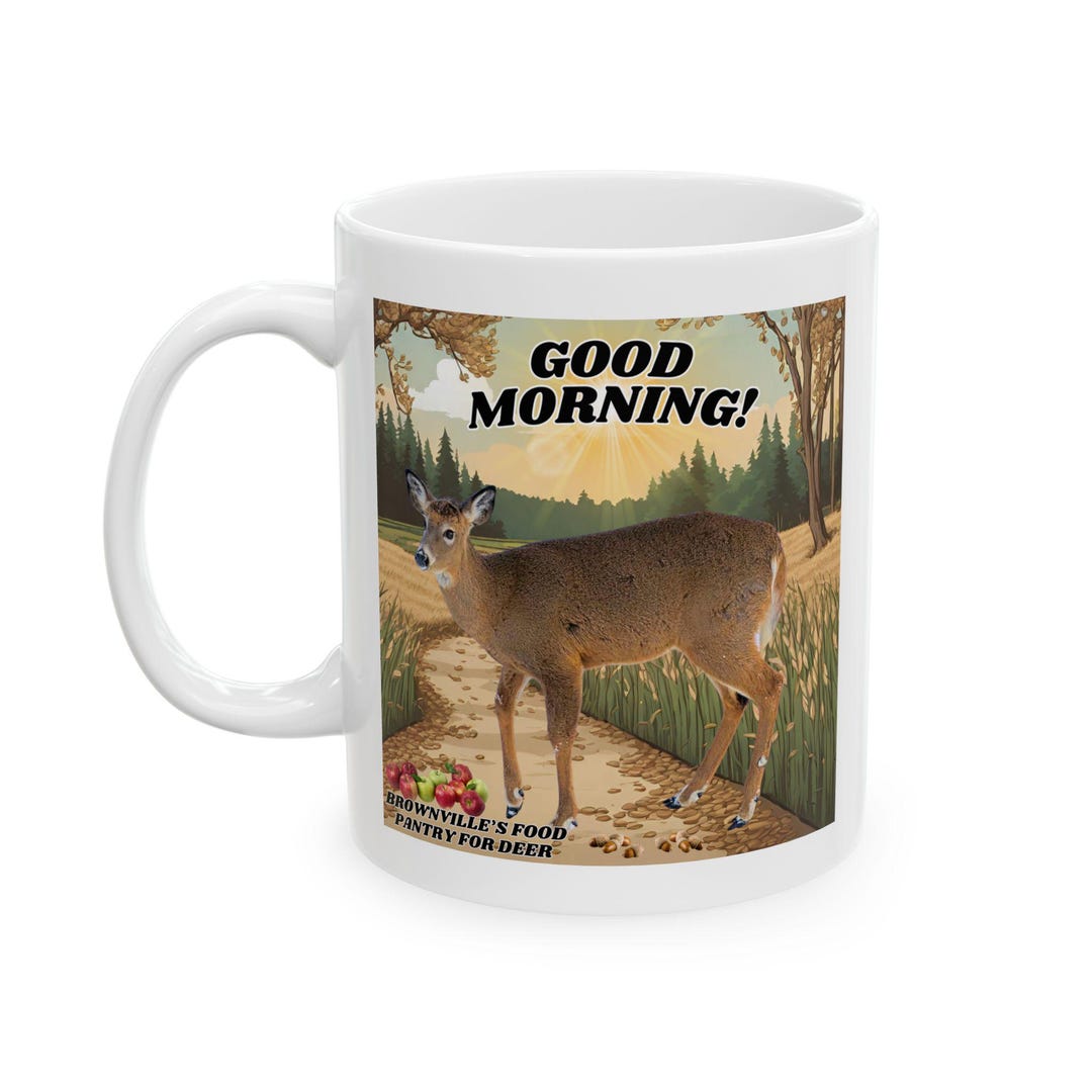 Good Morning Champ Ceramic Mug - Etsy