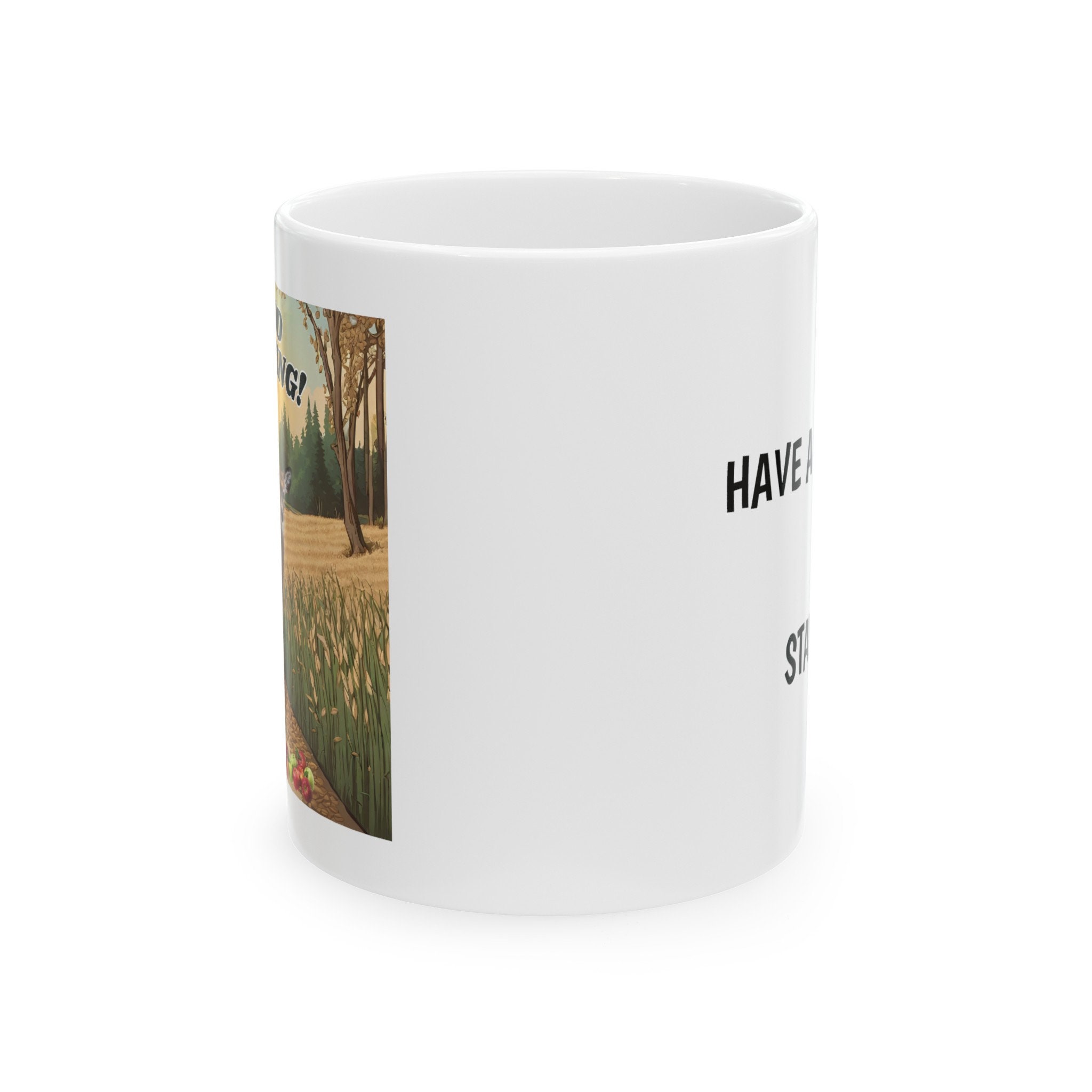 Good Morning Shaggy Ceramic Mug - Etsy