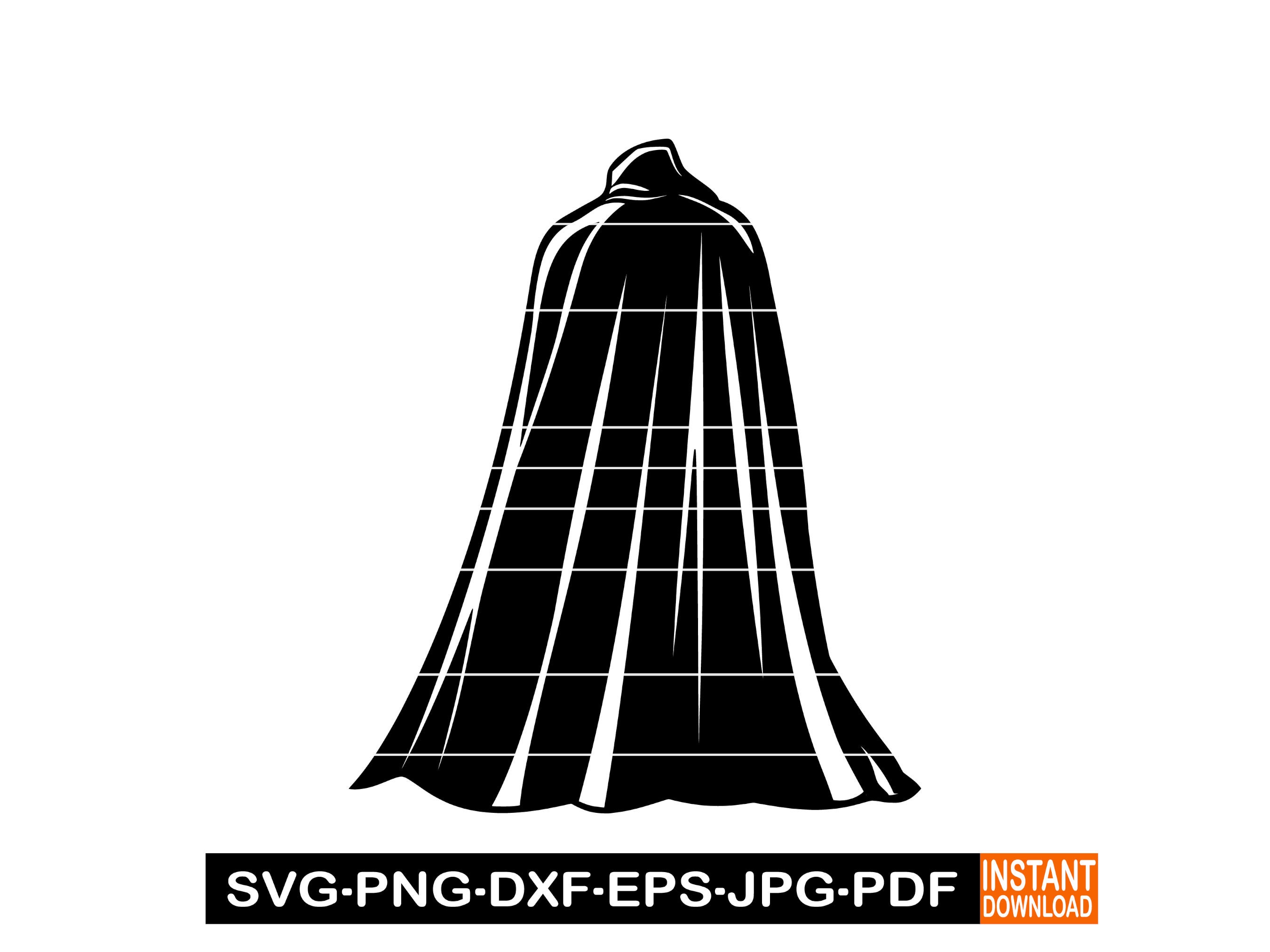 Cape SVG PNG, Superhero Cape SVG, Cloak Svg, Cape Clipart, Cape Files ...