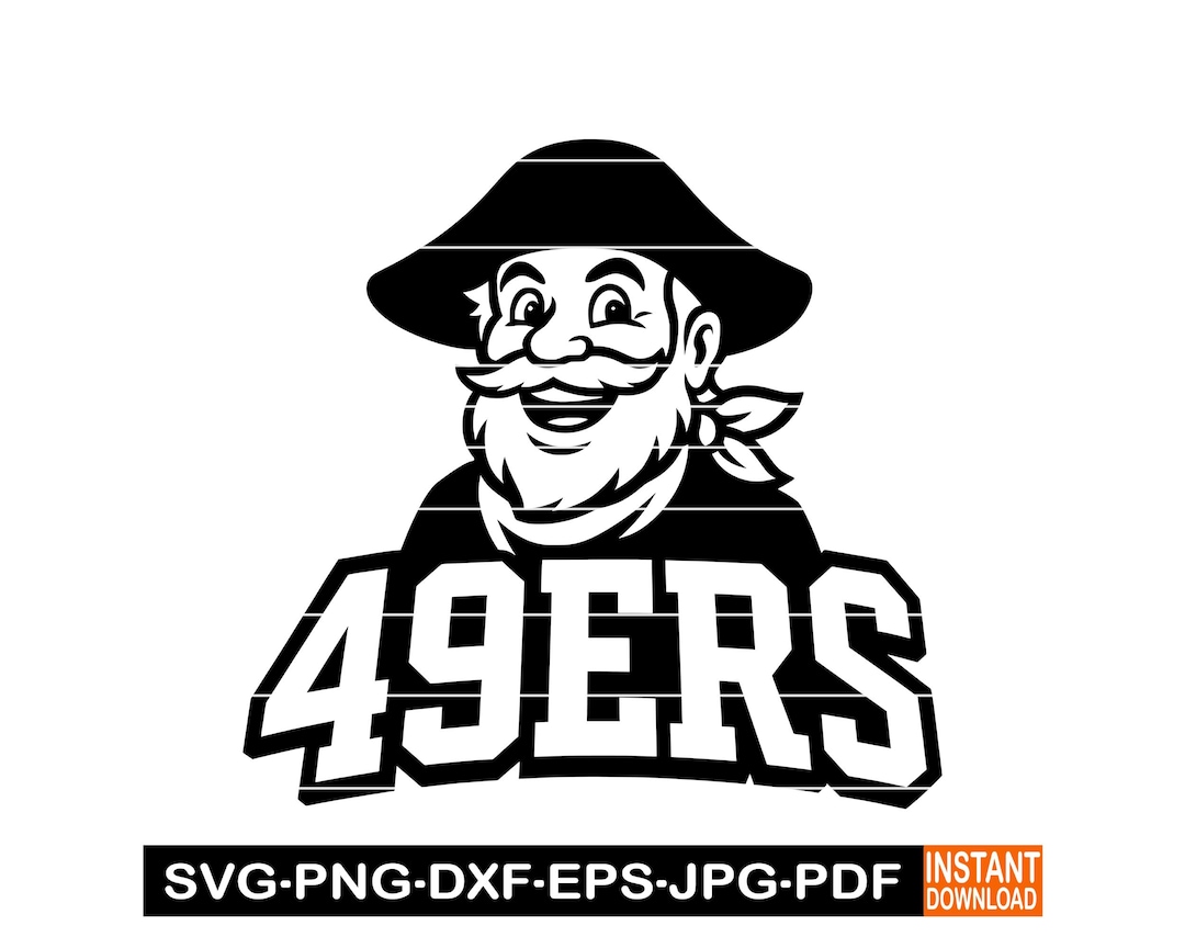 49ers Script Svg, 49ers School Spirit, 49ers Mascot, 49ers Png ...
