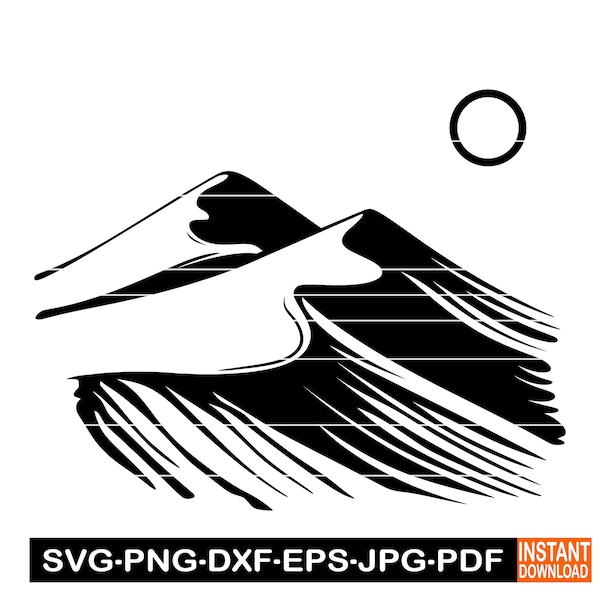 Dunes Svg - Etsy