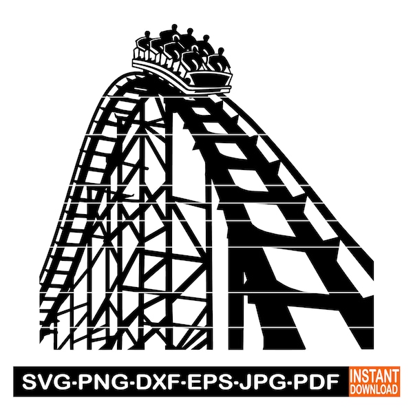 Roller Coaster - Etsy