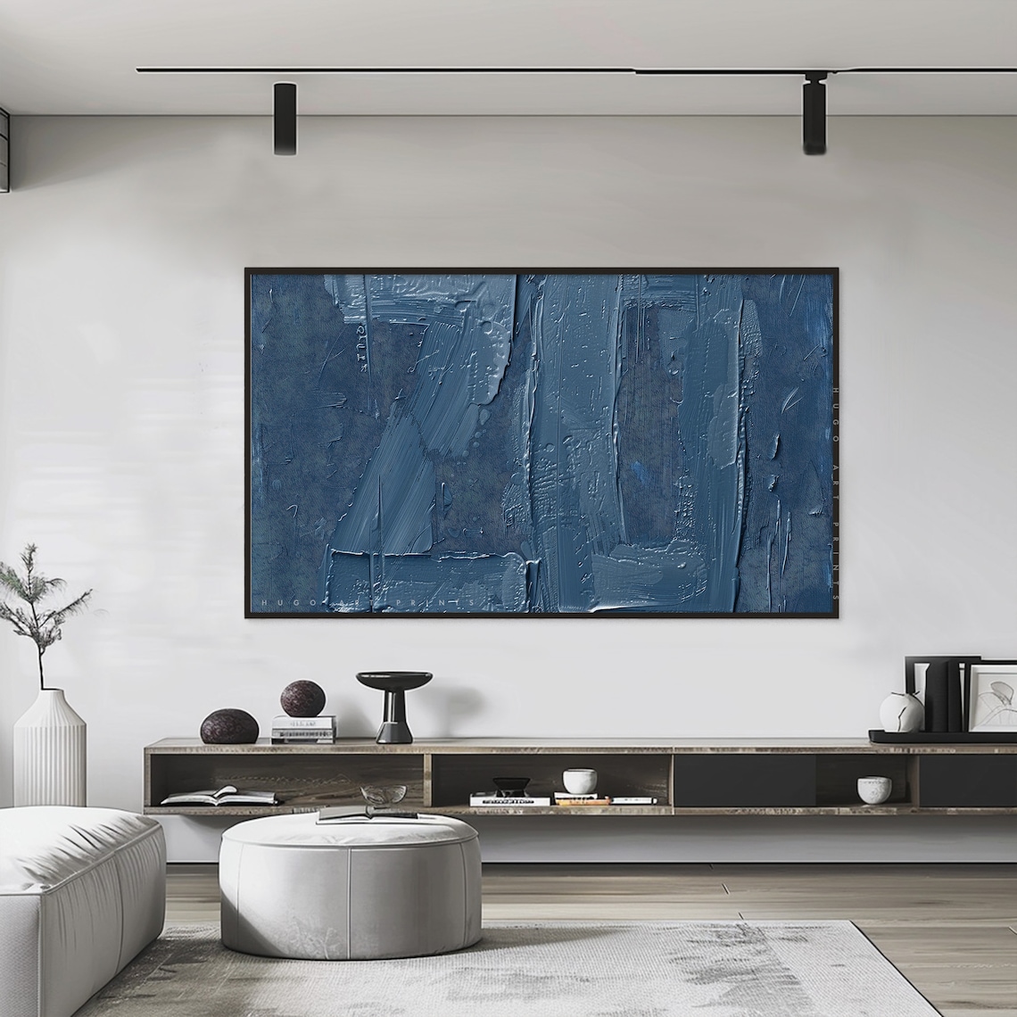 Samsung Frame TV Art, Modern Texture Painting for Frame TV, Palette ...