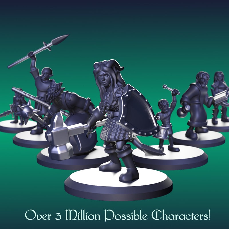 Custom Dnd Miniature - Etsy