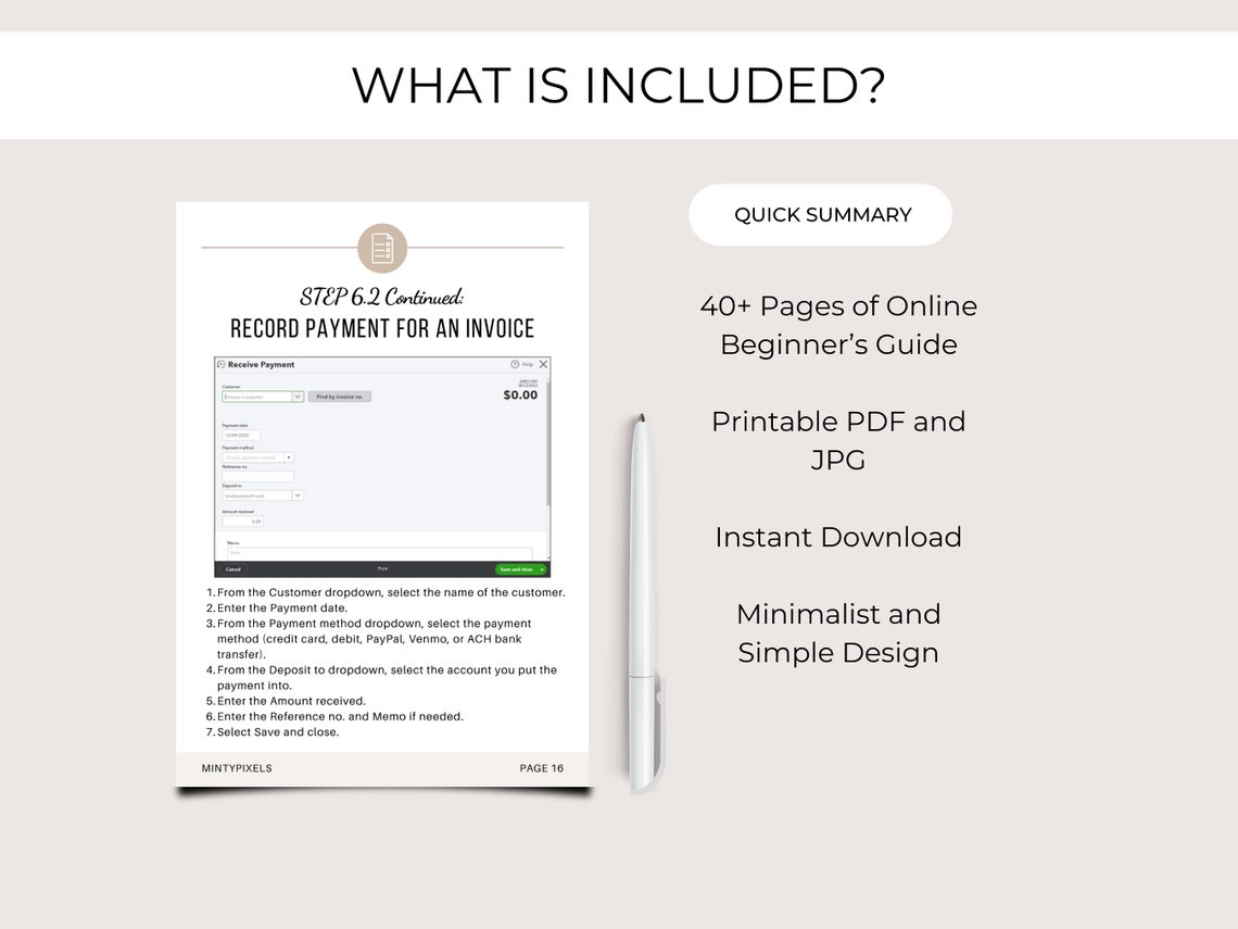 Quickbooks Beginner's Guide EBOOK: for Setting up and Managing Finances ...