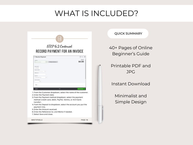 Quickbooks Beginner's Guide EBOOK: for Setting up and Managing Finances ...