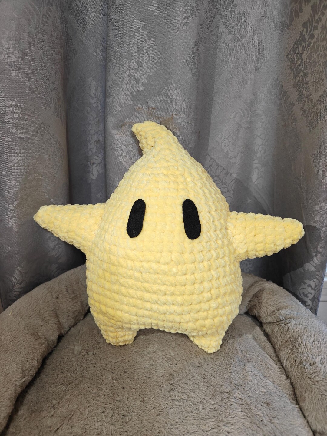 Soft Luma Plushie: Crochet Stuffed Star - Etsy Australia