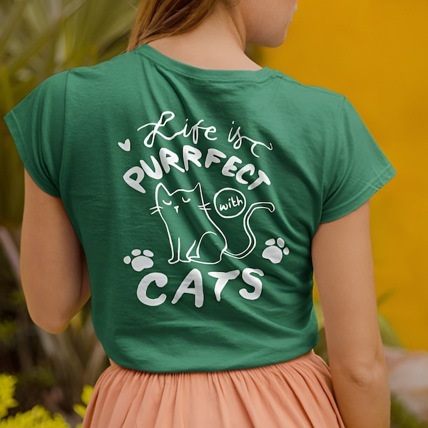 Funny Cat Shirt - Etsy