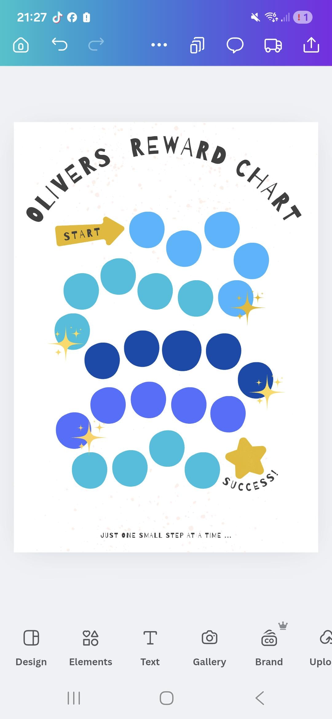 Reward Chart for Positive Behaviours - Etsy