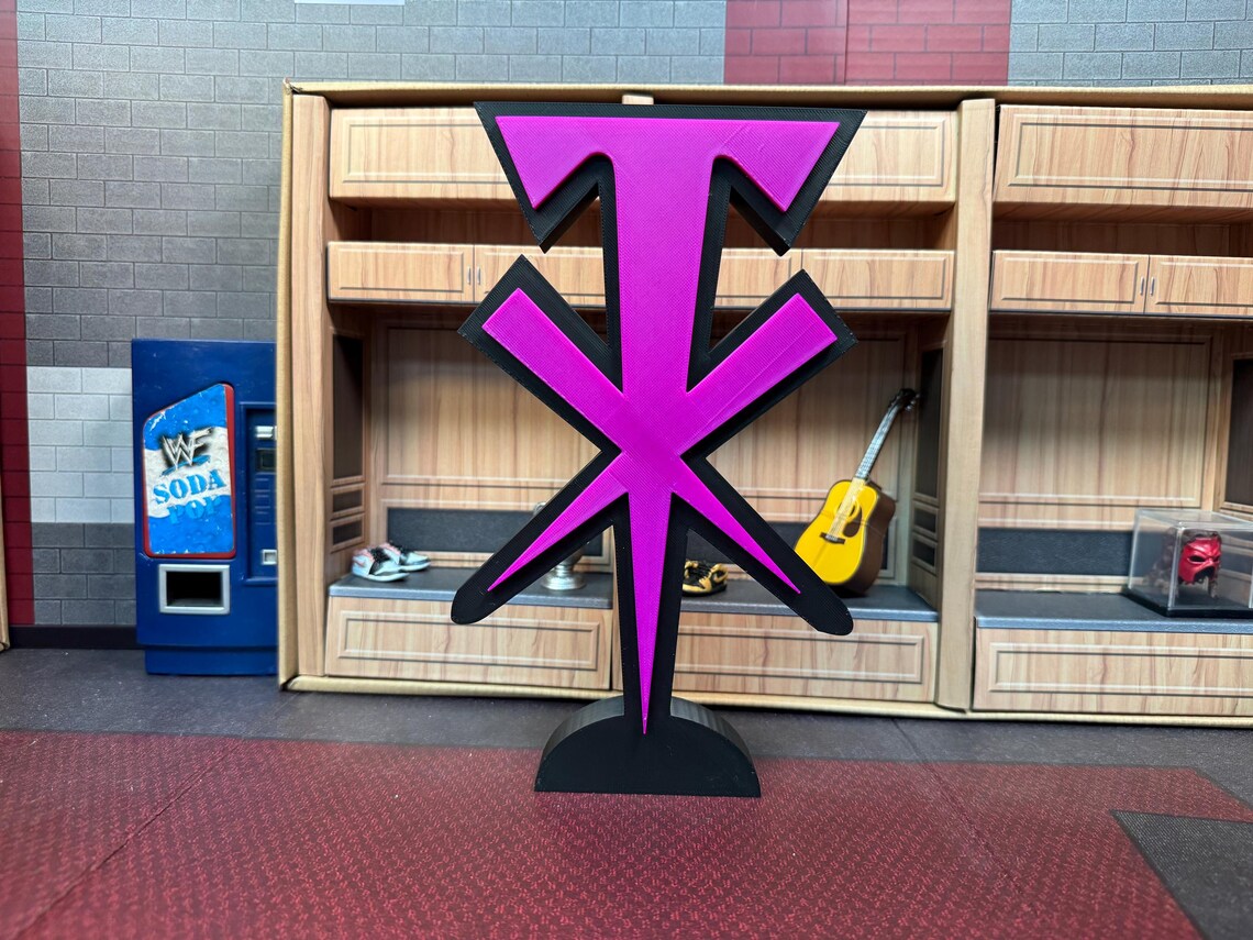 Undertaker Cross Wrestling Display Stand 3D Printed - Etsy