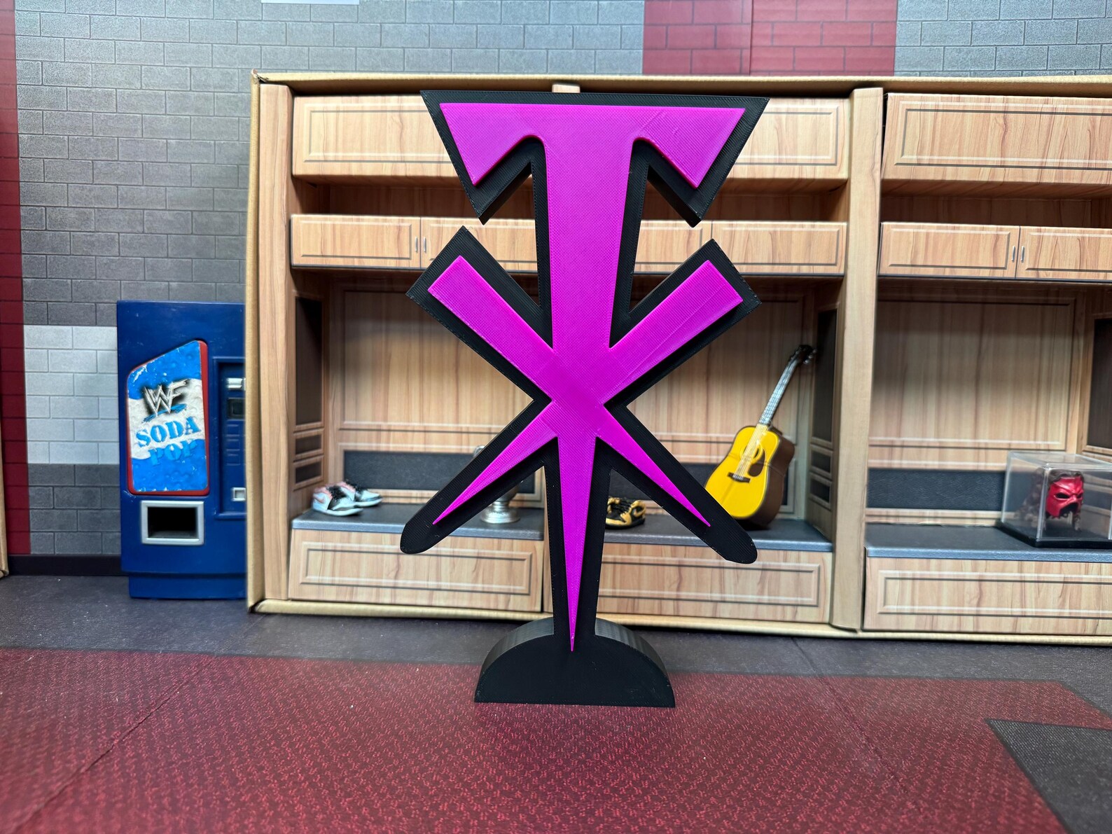 Undertaker Cross Wrestling Display Stand 3D Printed - Etsy