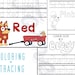 Bluey Children Color & Tracing Learning Worksheets - Etsy