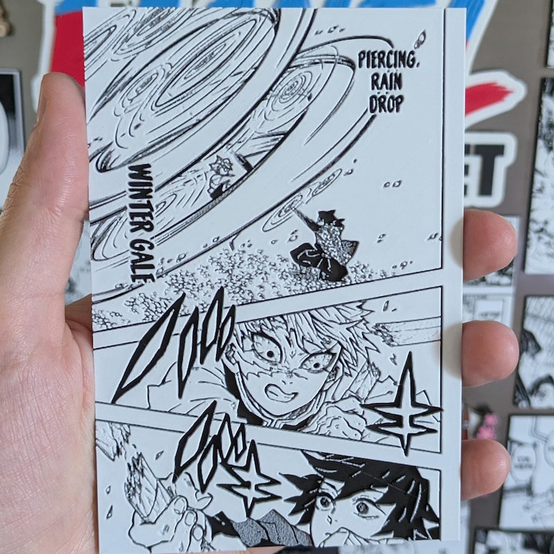 Tanjiro Manga Panels - Etsy