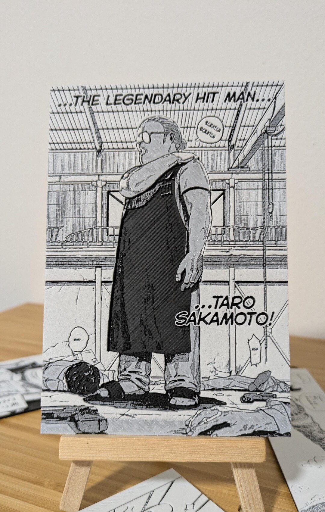 Sakamoto Days Magnet – Taro Sakamoto Legendary Hitman Panel 9x13 Cm 3D ...