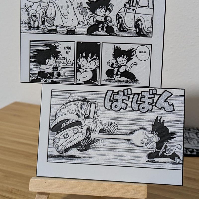 Dragon Ball Manga Panels - Etsy