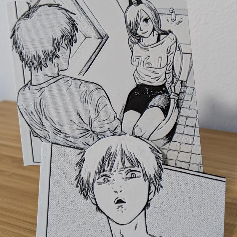 Chainsaw Man Denji Panel - Etsy