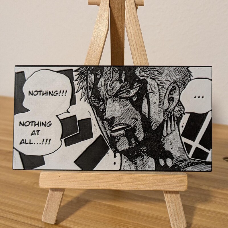 Roronoa Zoro Manga Panel - Etsy