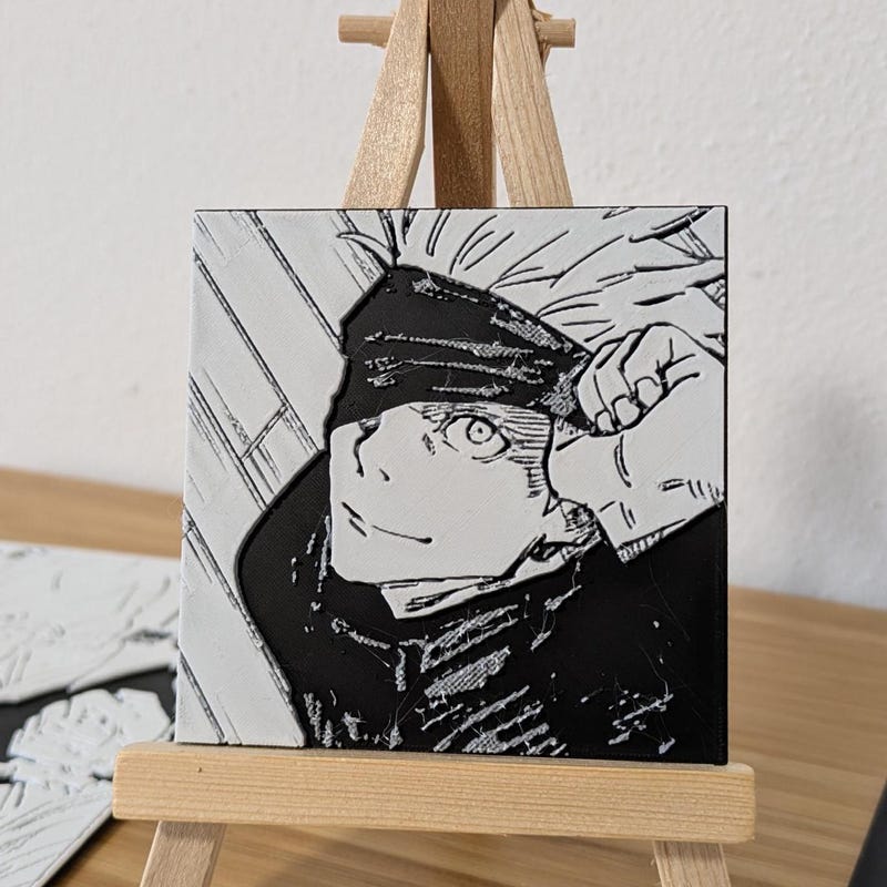 Gojo Satoru Manga Panels - Etsy