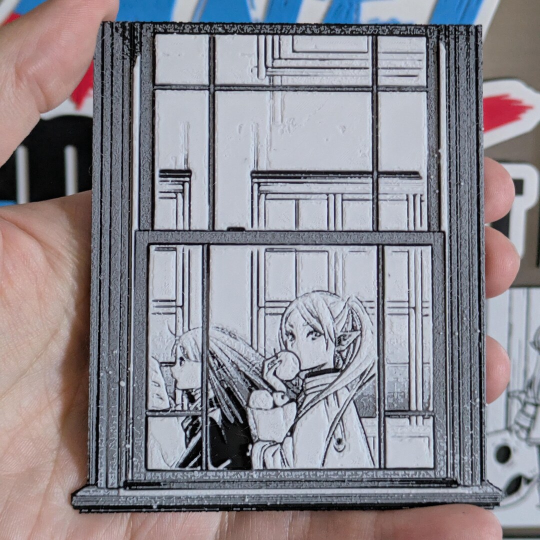Magnet Frieren Window Scene Manga Panel Fan Art 9x10cm - Etsy
