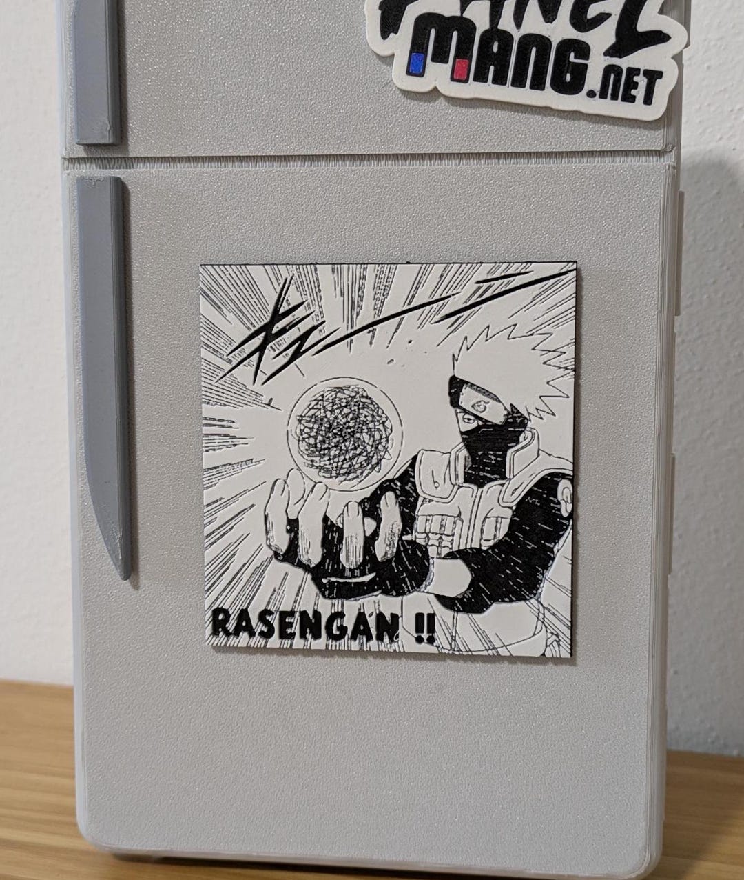 Naruto Magnet - Kakashi Sensei Rasengan Panel 8x8 Cm Handmade Decor - Etsy