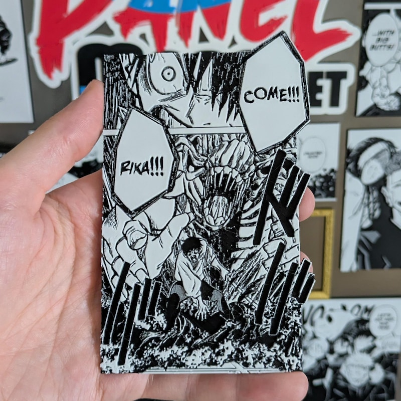 Yuji Manga Panel - Etsy