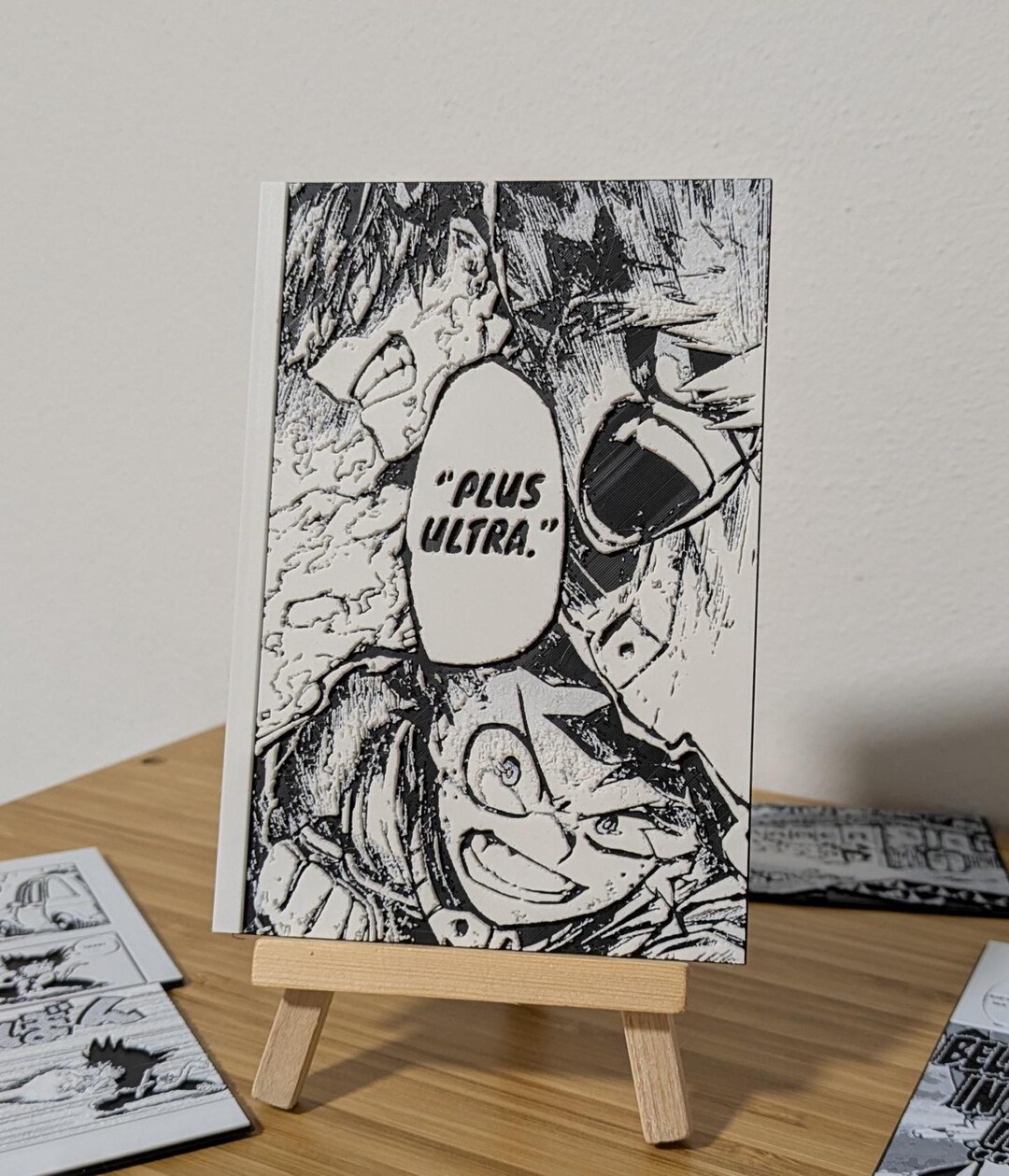 My Hero Academia Magnete Frigo Otaku Plus Ultra Panel Manga - 10x15cm ...