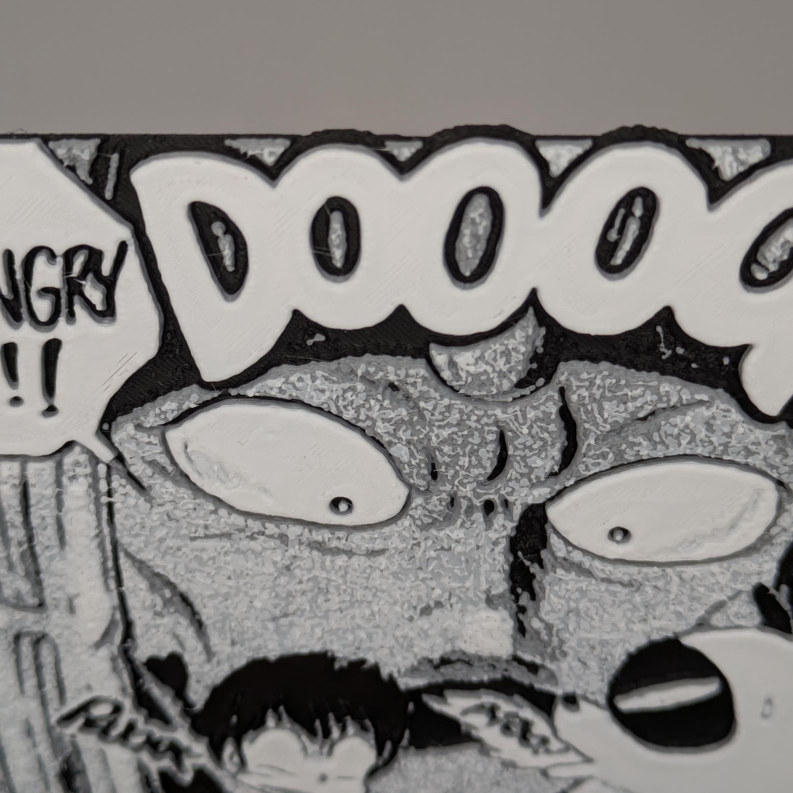 Ranma 1/2 & Genma Magnet – “ANGRY DOOOOM” Soun Tendo Face 9x10cm 3D ...