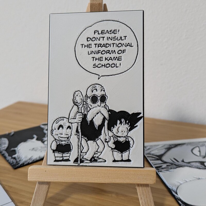 Dragon Ball Manga Panel - Etsy