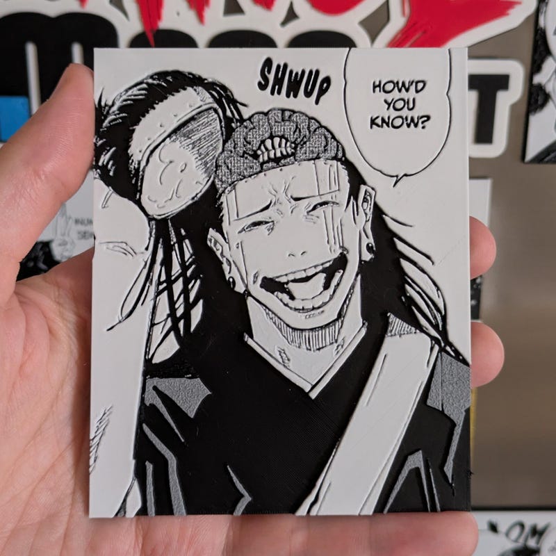 Yuji Manga Panel - Etsy