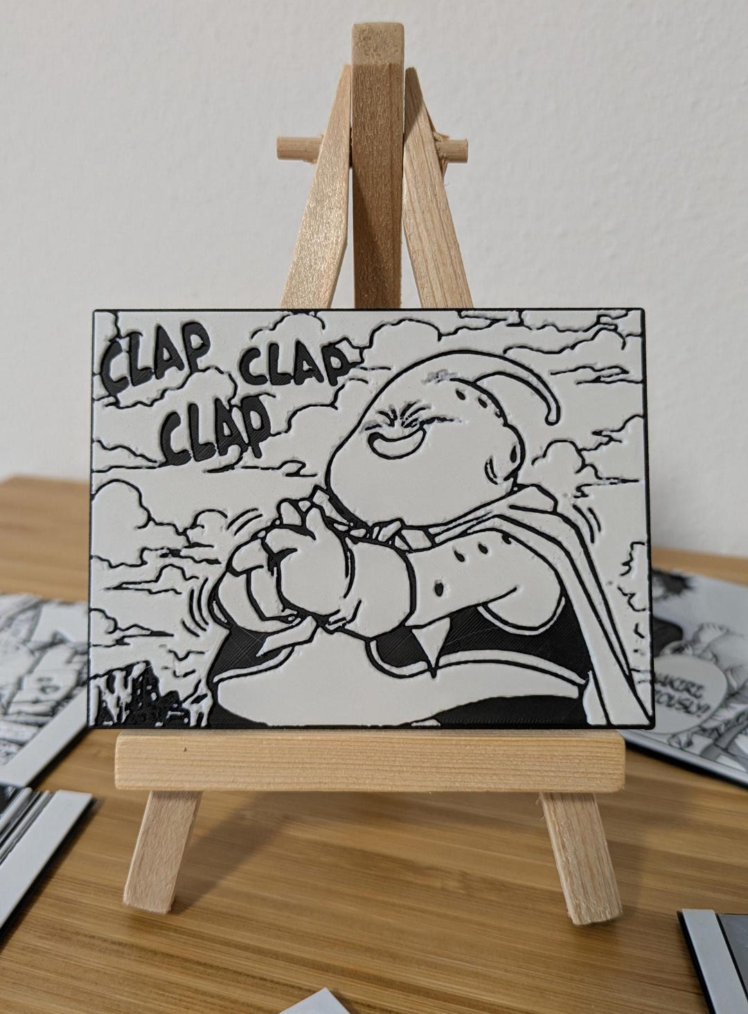 Dragon Ball Magnet - Majin Buu Panel 8x9 Cm Anime Decor - Etsy