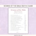 Bible Game Women of the Bible Study Group Women Ministry Sunday School ...