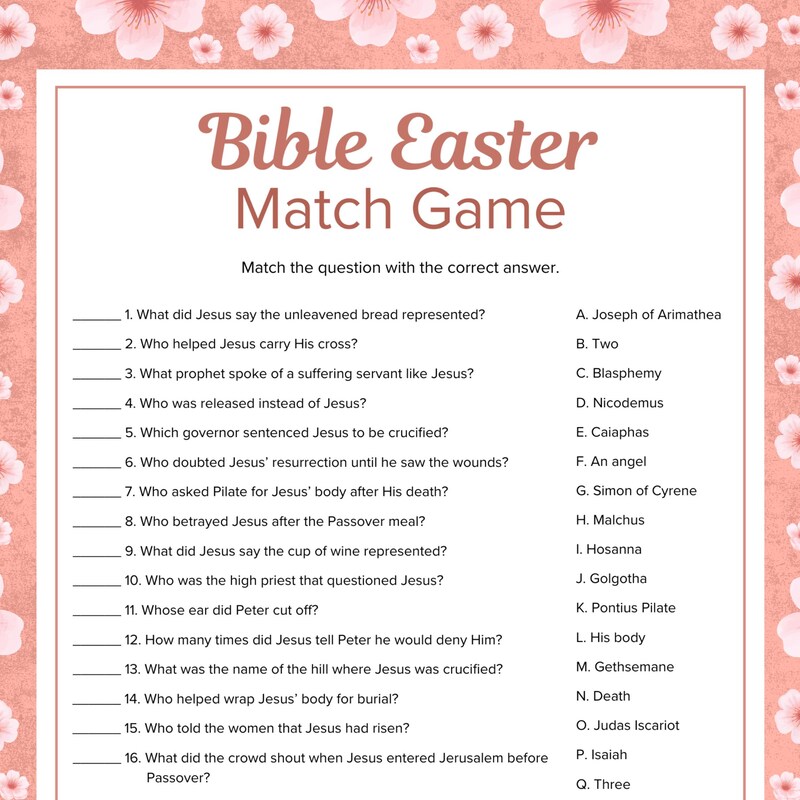 Bible Games - Etsy