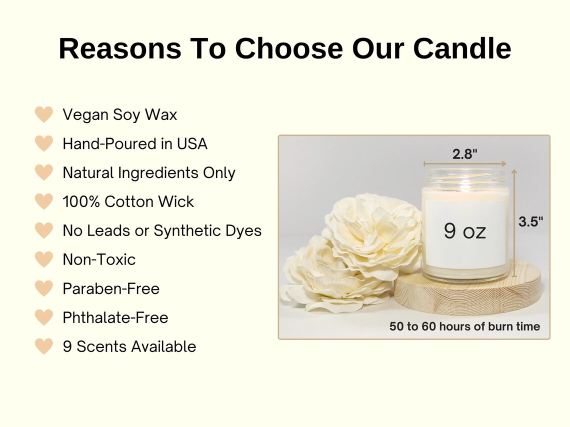 Bridesmaid Gift Candle Bridal Party Proposal Wedding Entourage Bride ...
