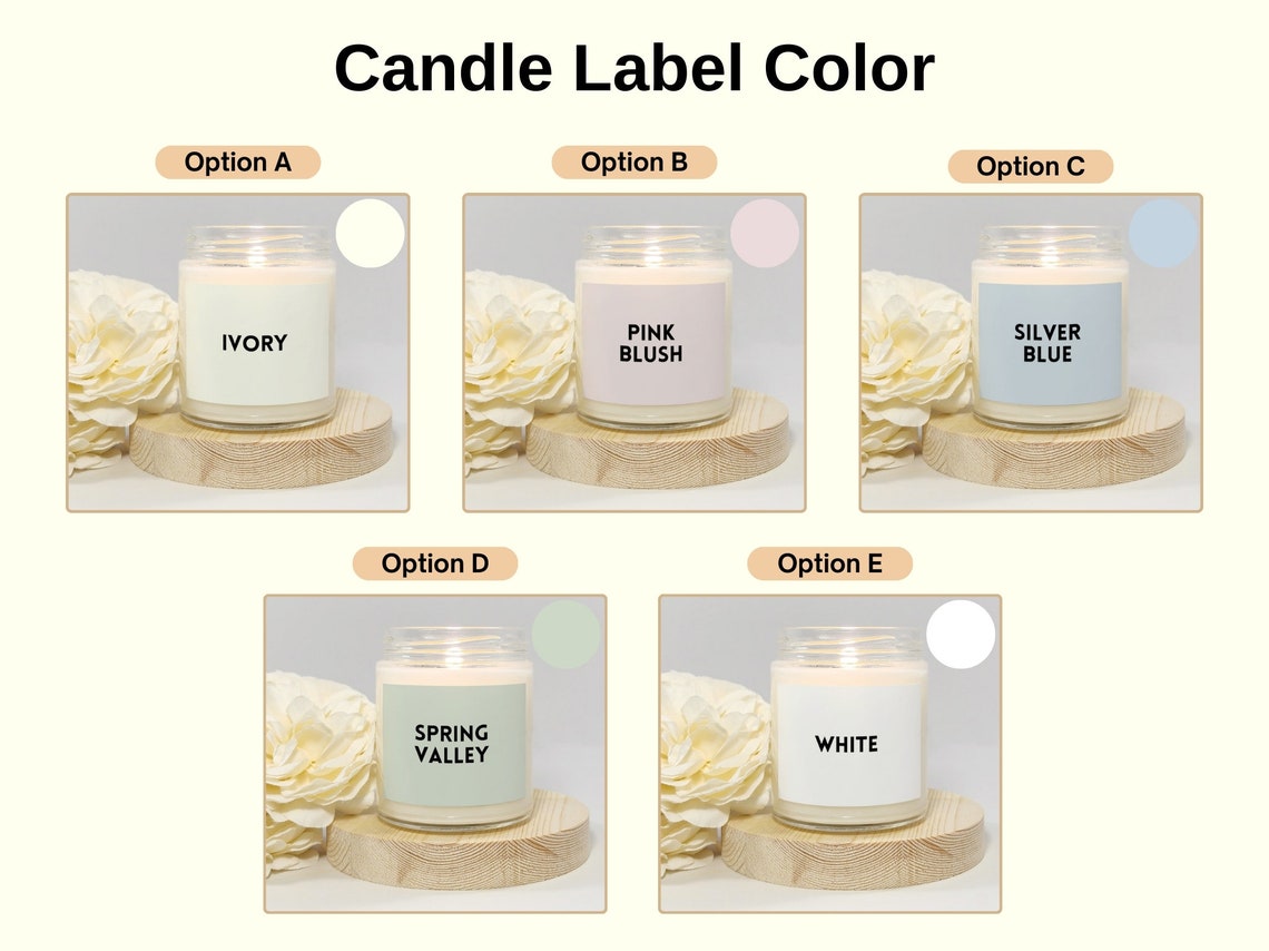 Bridesmaid Gift Candle Bridal Party Proposal Wedding Entourage Bride ...