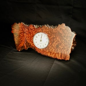 Redwood Burl Clock - Etsy