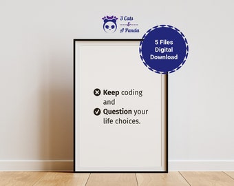 Printable 99 Little Bugs in the Code Art for Geeks, Digital Download ...