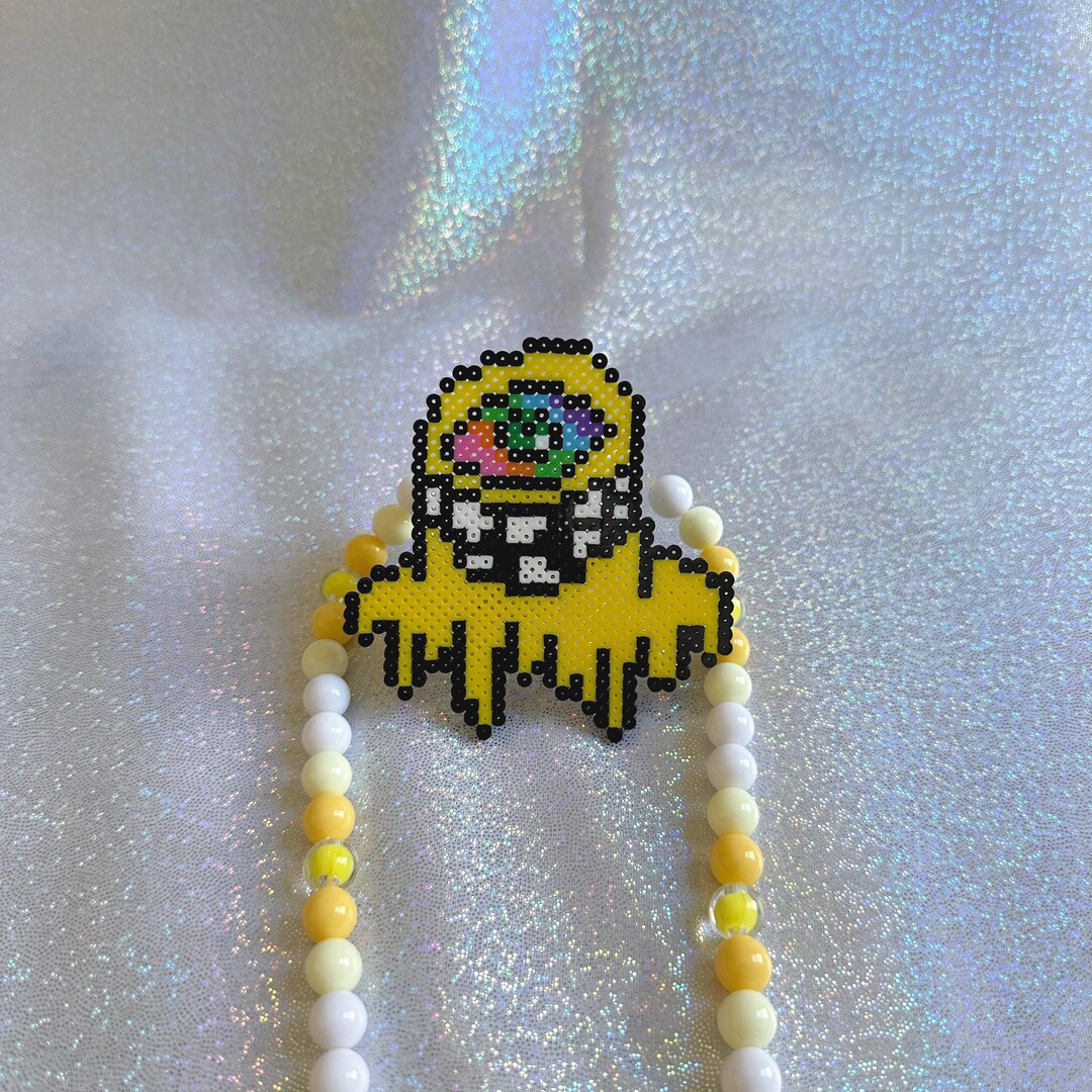 Subtronics Rave LED Pacifier Perler Necklace - Etsy