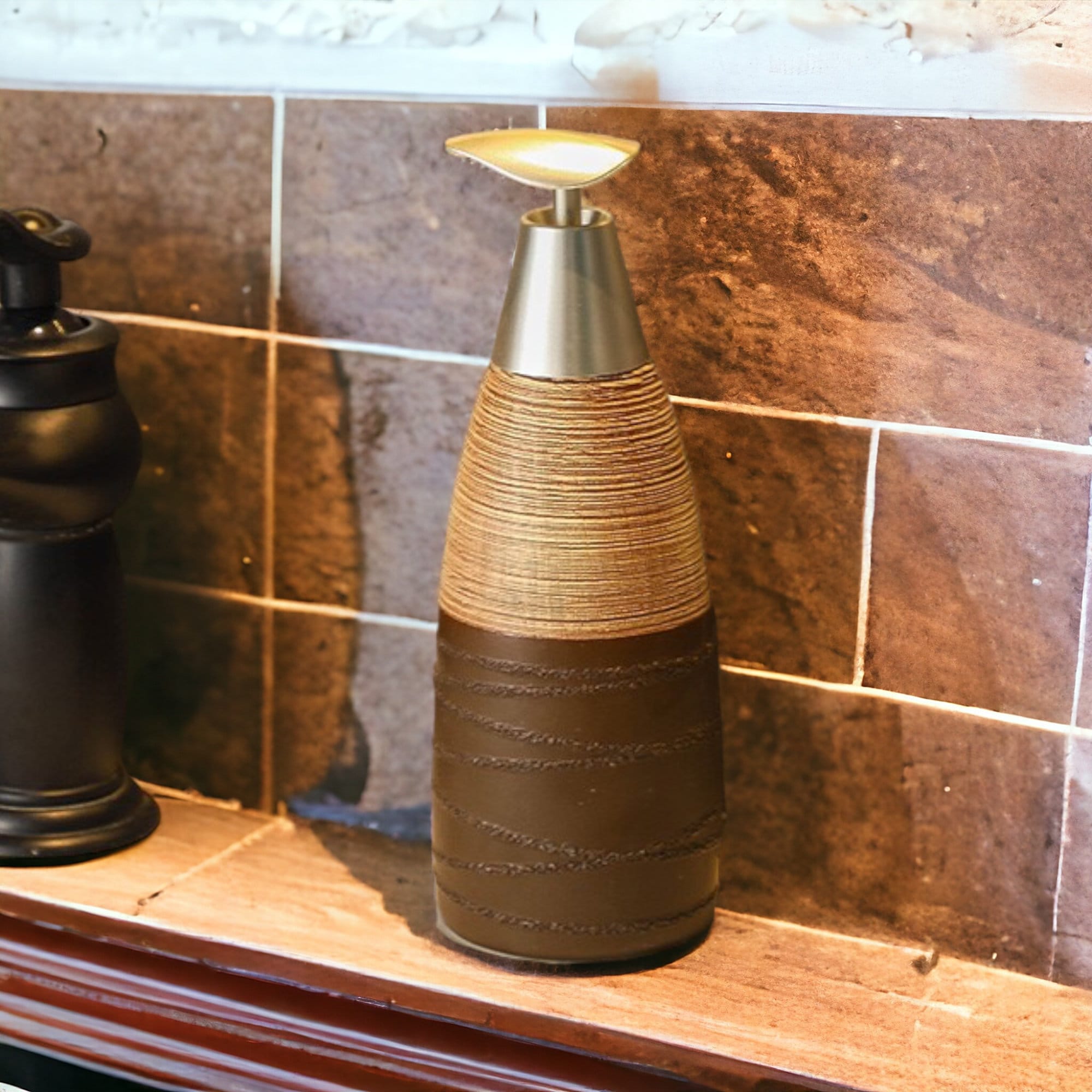 400ML Soap Pump Dispensers, Handmade Refillable Soap Dispensers, Large ...