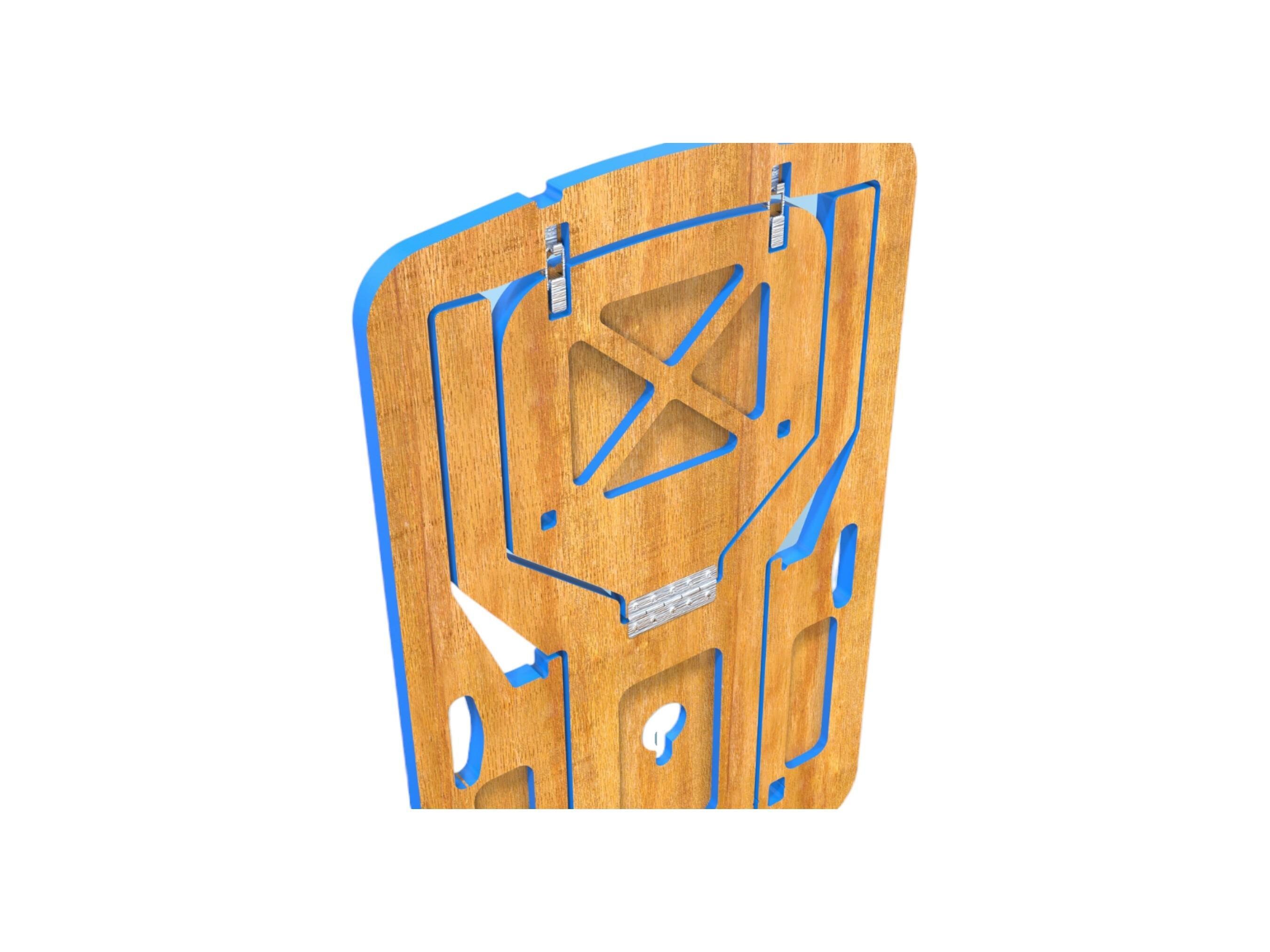 Folding Chair Template Files | Dxf, Ai, Svg Designs for DIY Furniture ...