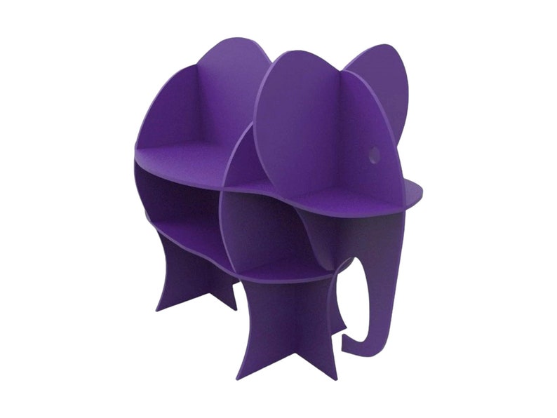 Elephant Shelf Laser Cut , Book Shelf, Furniture for Children, Elephant ...